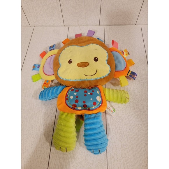 happy monkey | Toys | Happy Monkey Taggie Toyplush 3 | Poshmark